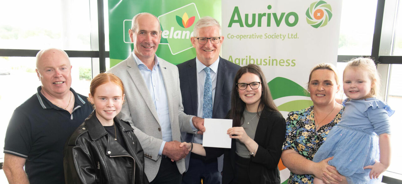 First recipient of the Aurivo Creeslough Student Support Programme | Aurivo